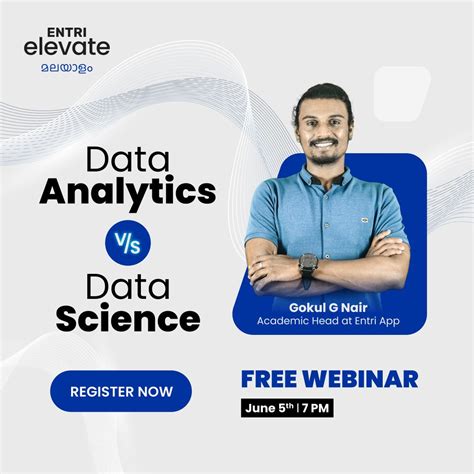 Entri Elevate On Linkedin Webinar Dataanalytics Datascience Data