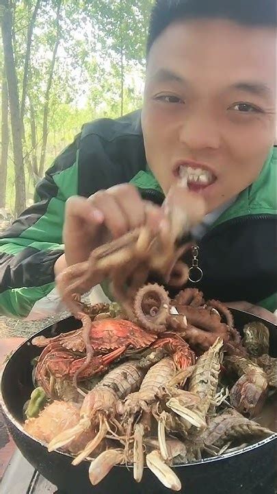 중국인은 해산물을 먹습니다 🦐🦀🦑 랍스터 게 문어 대왕 달팽이 귀중한 해산물 바다 바다의 맛있는 요리 88 Youtube