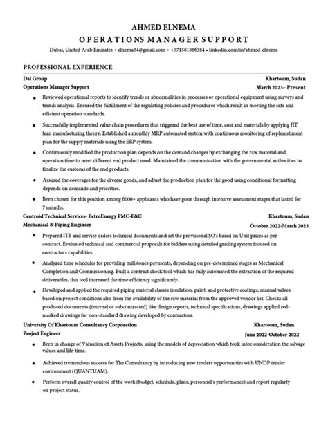 Technical Program Manager Pdf Lean Manufacturing Enterprise Resource Planning