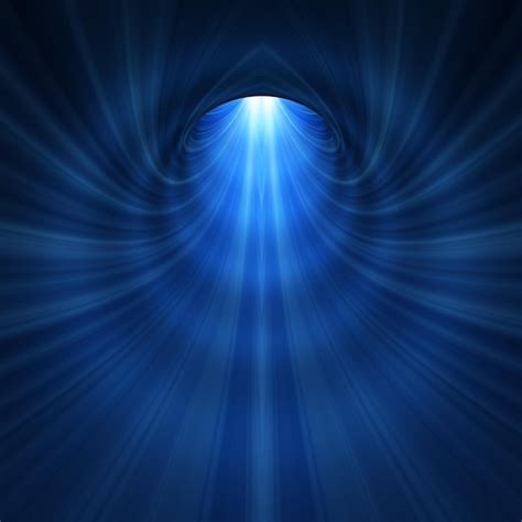 Premium Photo Data Tunnel 3d Rendering Concept Digital Graphic