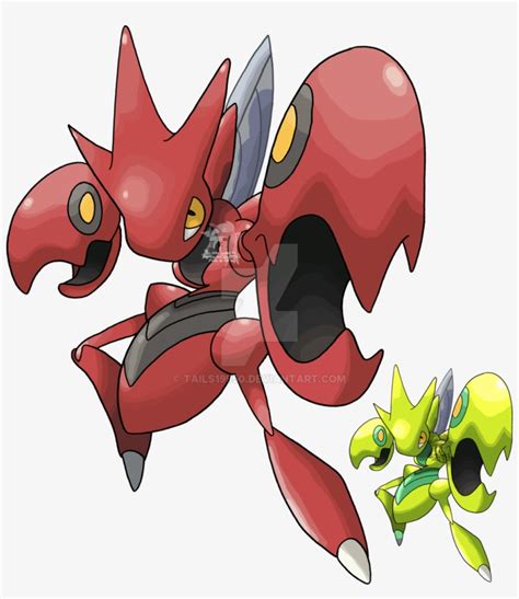 Shiny Scizor Sprite