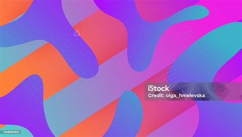 레인보우 플라이어 3d 네온 디자인 동적 텍스처 최소 배너 컬러 랜딩 페이지 그래픽 프레임 보라색 힙 스터 모양 수평 매거진