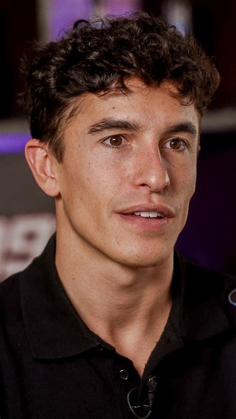 Marc Marquez Wajah Atlet Gambar Wajah