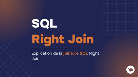 Sql Right Join Garder Lignes Table Droite Et Null
