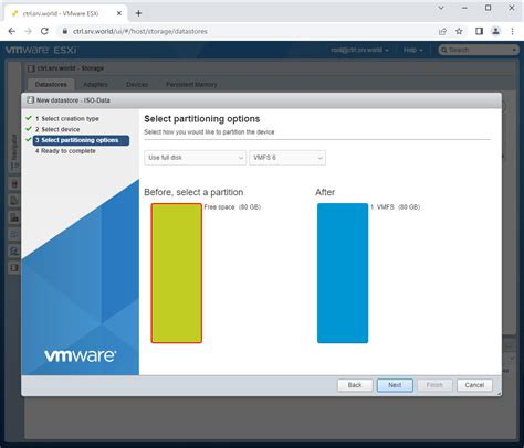 Vmware Esxi 7 Add Datastore Local Disk Server World
