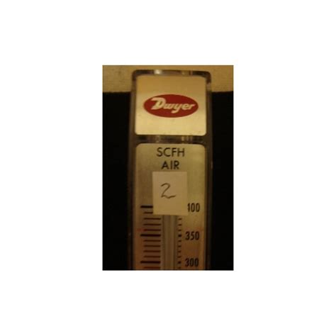 Dwyer 0 400 Scfh Air Flow Meter