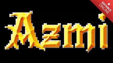 Azmi Text Style Effects Generator