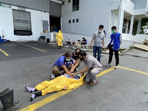 อบรมความปลอดภัยในการทำงานกับสารเคมีอันตรายและการตอบโต้กรณีเกิดเหตุฉุกเฉิน