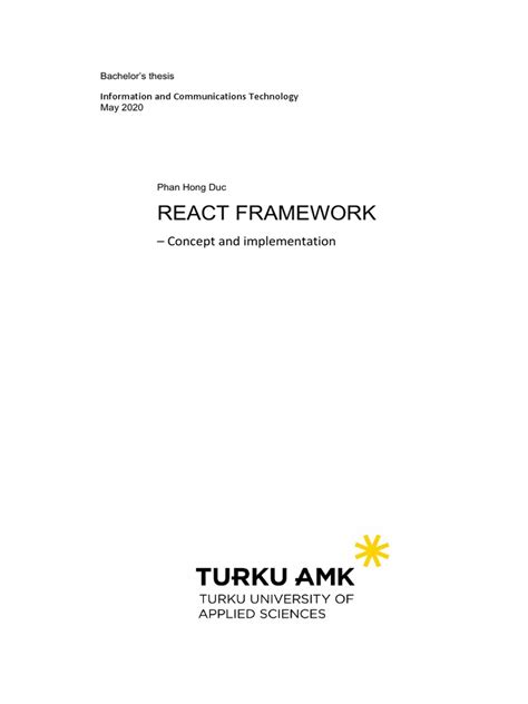 React Concept And Implementation Pdf Component Based Software