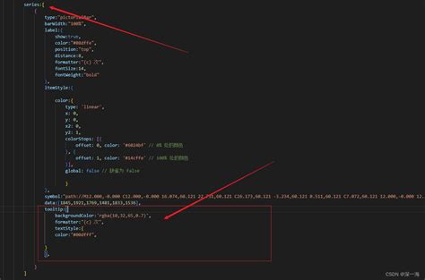 Echarts的bug，在series里写tooltip，不起作用，要在全局先写tooltip： 才起作用，如果在series里写的不起作用