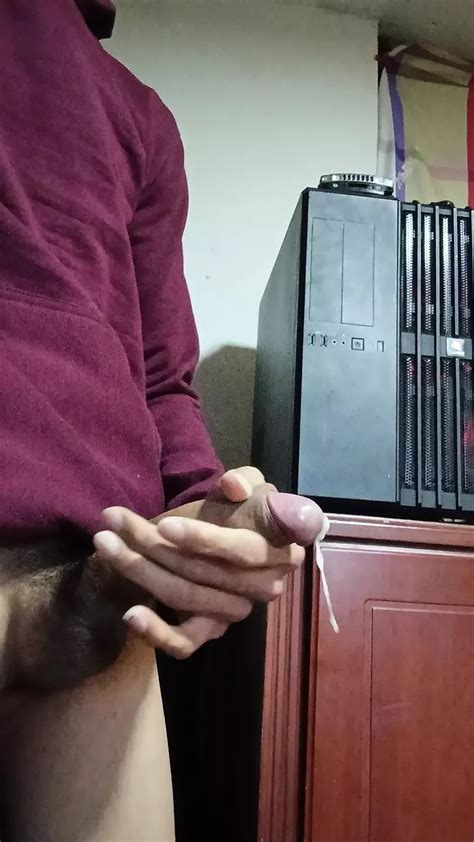 Latina Cums On Her Cock In Front Of Her Computer Gay Amateur Porn Feat Goky Xhamster