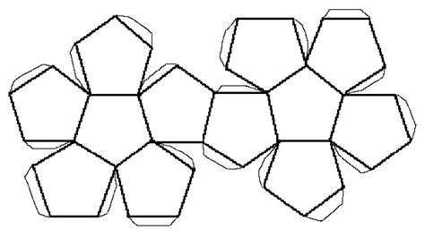 Polyhedron Nets Worksheets