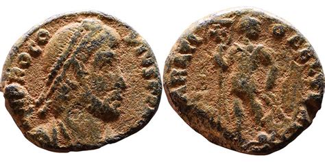 Ancient Roman Coin Of The Emperor Procopius Usurper 365 366 Ad Cerberus Ancient Coins And