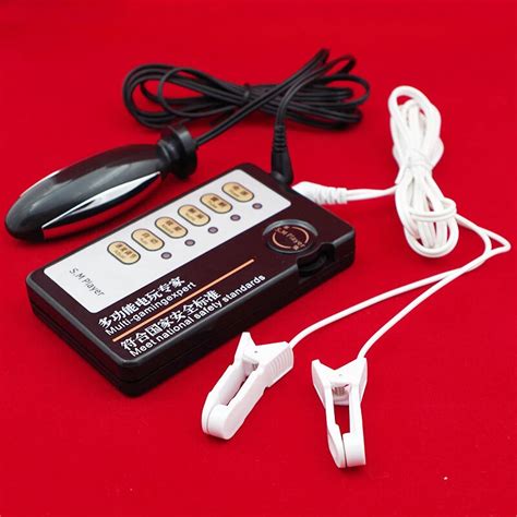 Adult Sex Electric Shock Products With Clitoris Nipple Clamps Vagina