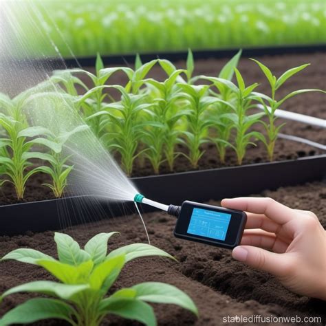 Smart Irrigation System Using Soil Moisture Sensors And Artificial Intelligence Prompts Stable