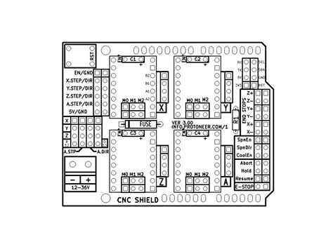 Arduino Nano Cnc Shield V3 Schéma Zapojení