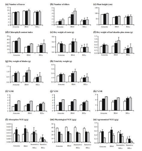 Qtl Mapping For Nitrogen Use Efficiency And Related Physiological And Agronomical Traits During