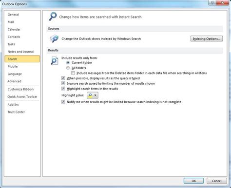 Microsoft Outlook Not Indexing On Windows Techyv Com