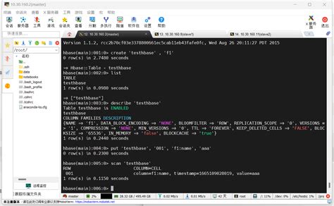 大数据编程技术基础实验七HBase实验部署HBase 阿里云开发者社区