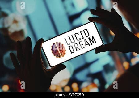 In This Photo Illustration The Lucid Dream Logo Is Displayed On A