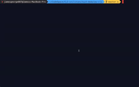 Github Jamesgeorge007nuxt Modules Cli Browse Nuxtjs Modules From