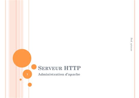 Serveur Et Administration Dapache Coursinfopdfcom