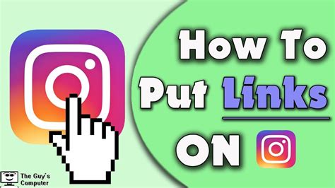 How To Put Links On Instagram How To Share Your Website Youtube Links On Instagram Youtube