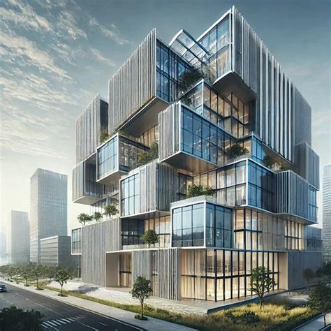 Revit Bim Facade Design For Cladding And Green Walls Behance