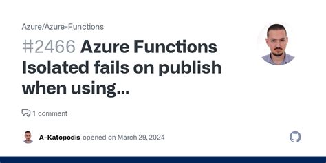 Azure Functions Isolated Fails On Publish When Using RestoreUseStaticGraphEvaluation Issue