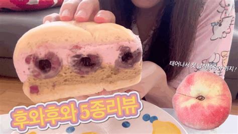 Vlog 먹방브이로그 후와후와 갤러리아 팝업 오픈런부터 후와후와 빵 5종리뷰🤤 반도원 거반도 납작복숭아🍑 까지 ~ Youtube
