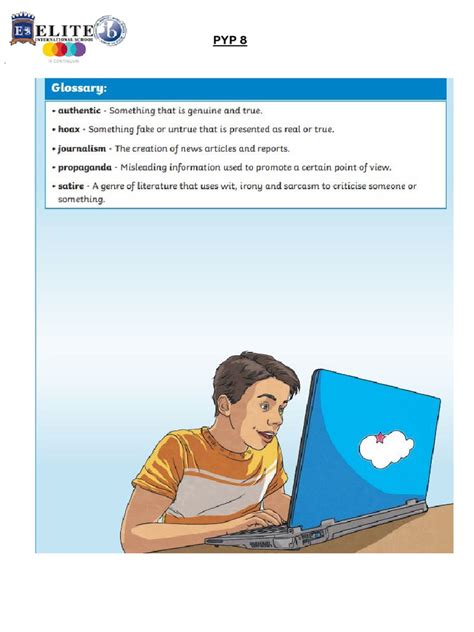 Pyp 8 Vocabulary Pdf