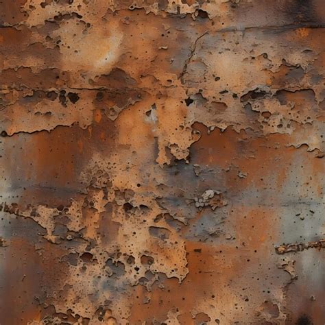 Premium AI Image Rust Texture