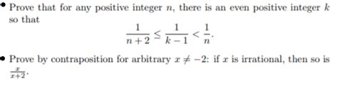 Solved Prove That For Any Positive Integer N There Is An