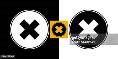Error Cross Icon High Res Vector Graphic Getty Images