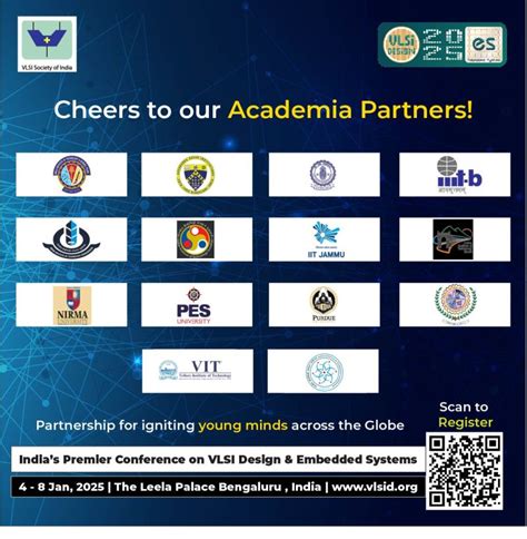 Vlsi Design Conference 2025 On Linkedin Vlsid2025 Embeddedsystems Academia Innovation