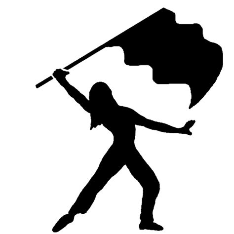 Anita Howard Anitahowardl9n Color Guard Flags Color Guard Silhouette