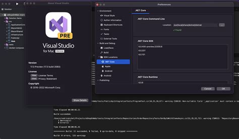 Unable To Load Solution In Visual Studio For Mac Issue 764 Dotnet Architecture EShopOnWeb