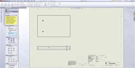 auto dimensioning in solidworks