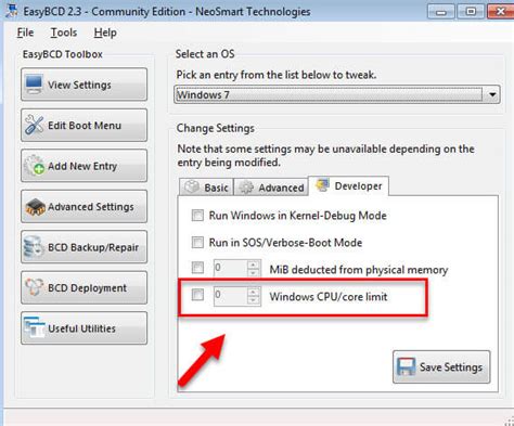windows 11 shows only one processor core why