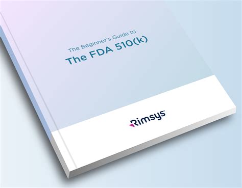 The Beginner S Guide To The FDA K