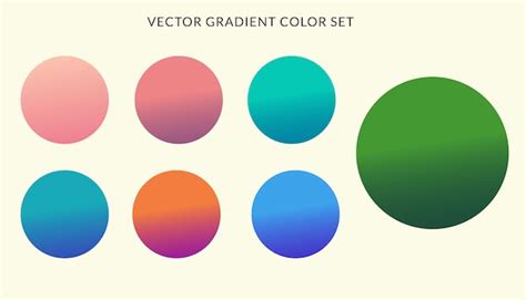 Premium Vector A Poster That Has Different Colored Circles On It