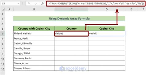 How To Split Column In Excel By Comma 8 Quick Methods Exceldemy