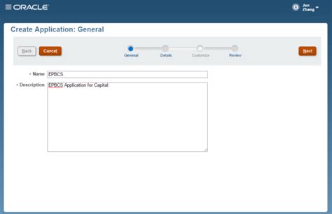 Epm Cloud Lab Configure Prebuilt Frameworks 3 Capital The Epm Lab