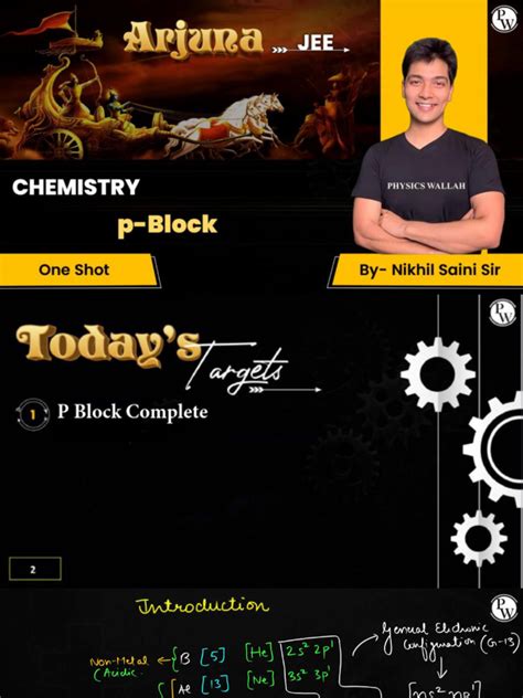 P Block Class Notes Arjuna Jee Yt6568c134cb669100 241207 004658 Pdf