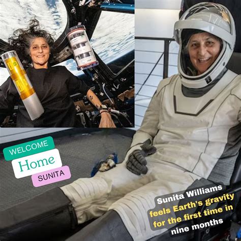 Spaceexploration Nasa Sunitawilliams Iss Spacex Astronauts Roshan Bagde