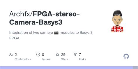 Fpga Stereo Camera Basys3 Cammount Stl At Master · Archfx Fpga Stereo