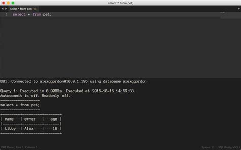 DB Sublime Text Database Client Plugin Announcements Sublime Forum