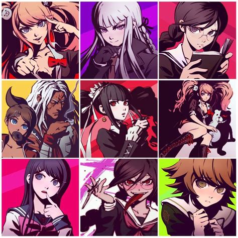 Danganronpa Fanarts 2014 Kuvshinov Ilya Danganronpa Sketches