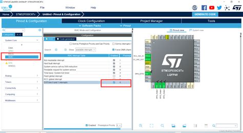 stm32c8t6 cubemx配置流水灯并使用外部中断控制 cubemx stm32c8t6 csdn博客