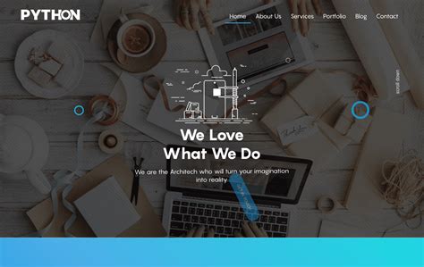 Python Website Is A Web Design Inspiration